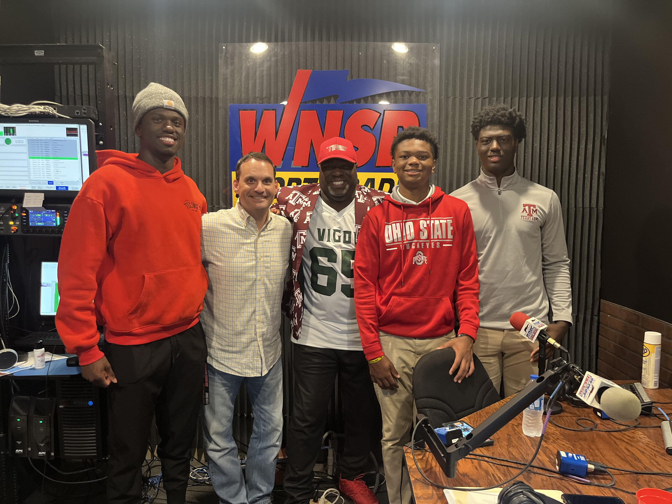 Toodle Boys Stop By WNSP Studio! • WNSP Sports Radio 105.5FM