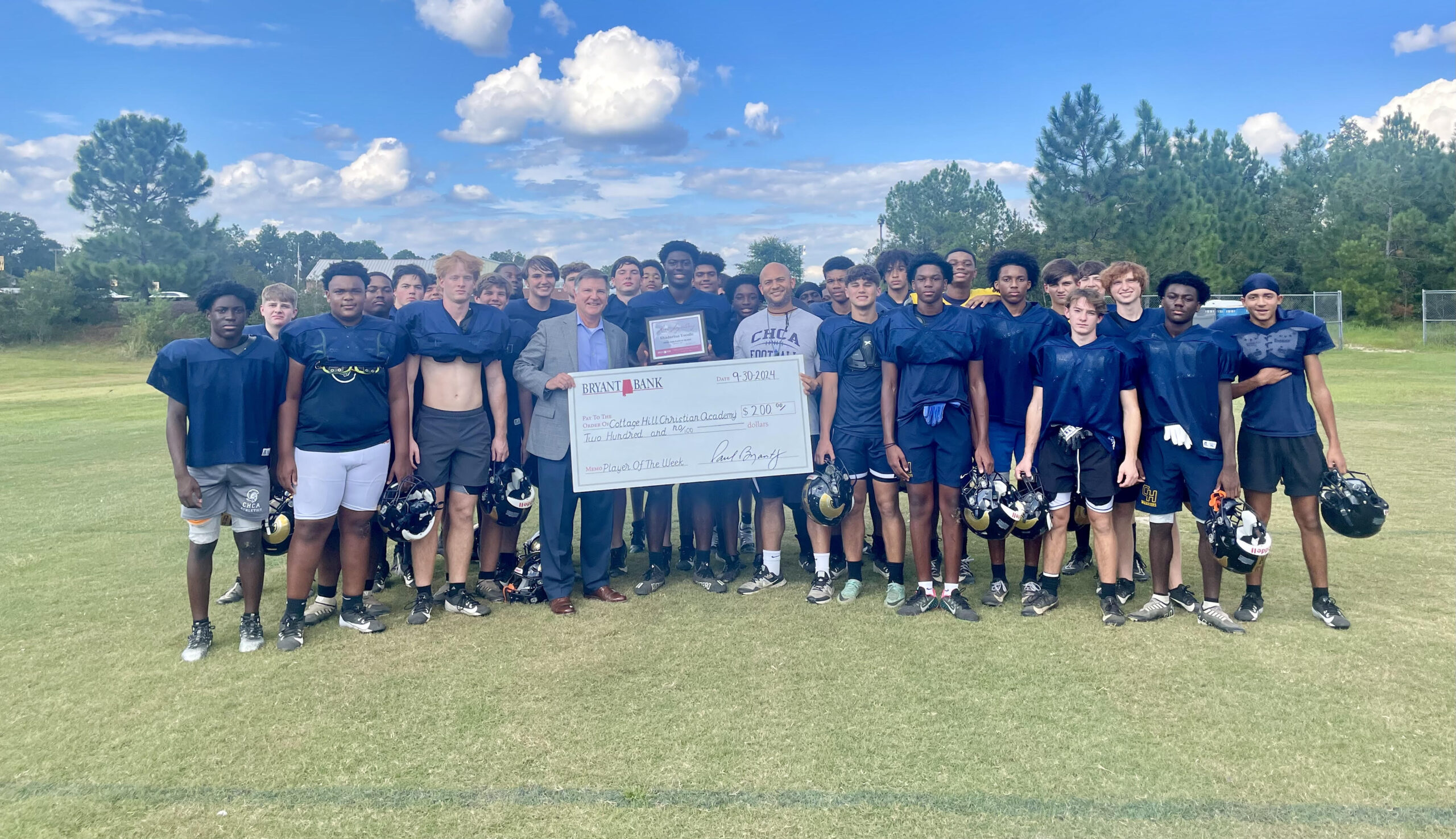 Bryant Bank Player of the Week: Shadarius Toodle, Cottage Hill • WNSP ...