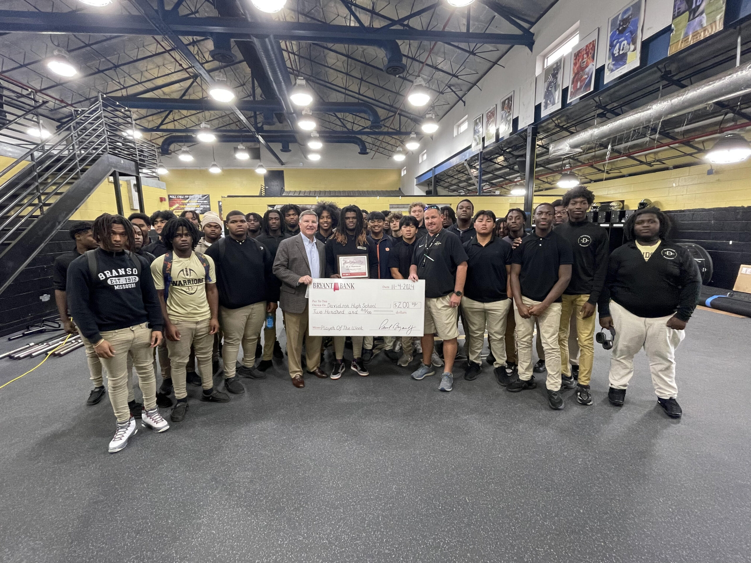 Bryant Bank Player of the Week: EJ Harrison, Davidson • WNSP Sports ...